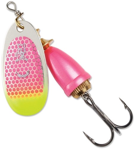 Blue Fox Classic Vibrax 06 Tackle, Pink Scale Chartreuse Tip UV, 5/8 | eBay