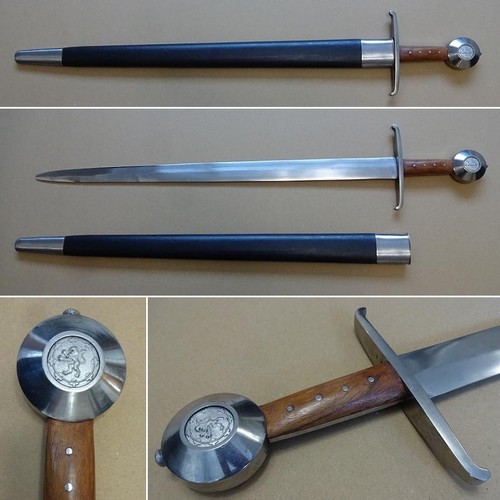 OOS Scottish Royal Guard Single Handed Sword & Sheath For Re-enactment ...