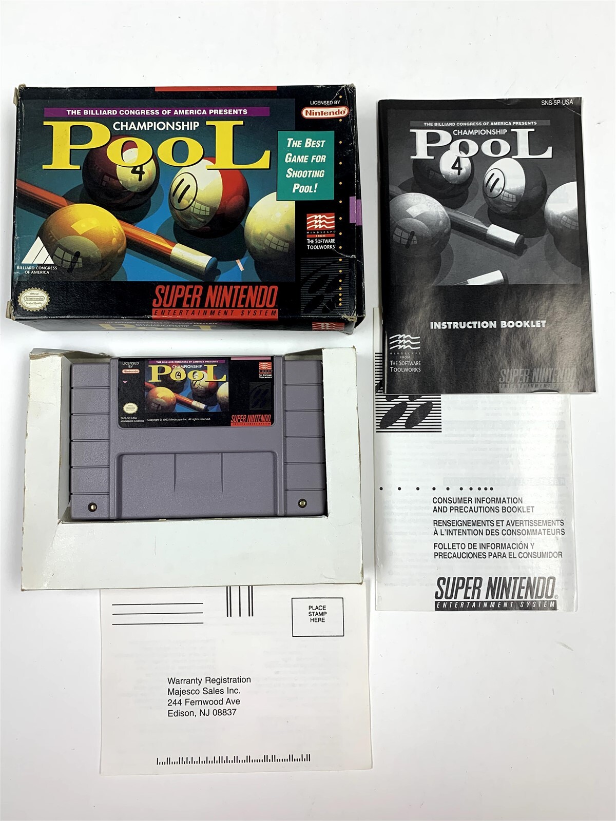 Championship Pool Value - GoCollect (super-nintendo-championship-pool )