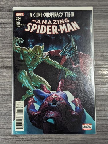 Amazing Spider-Man #24 Alex Ross Cover Dan Slott 2016 Marvel Comics | eBay