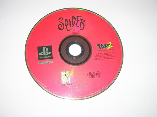 Spider (Playstation 1 PS1 PSX) Game Disc Only, No Case, No Manual | eBay