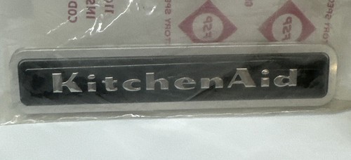 Kitchenaid Name Plate- Black Part# 2212762 | eBay