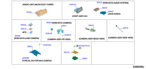 Nissan/INFINITI 284A1-6LA0A CONTLER CA. Controller Camera | eBay