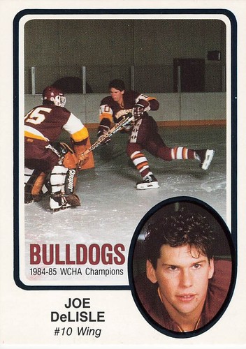 JOE DeLISLE 1985 MINNESOTA DULUTH BULLDOGS #29 | eBay