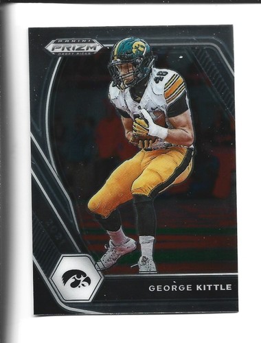 2021 Panini Prizm Draft Picks #50 George Kittle card, San Francisco ...