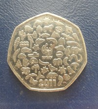 2011 WWF 50p