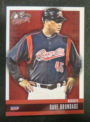 2017 Choice, Sacramento River Cats - Manager - DAVE BRUNDAGE | eBay