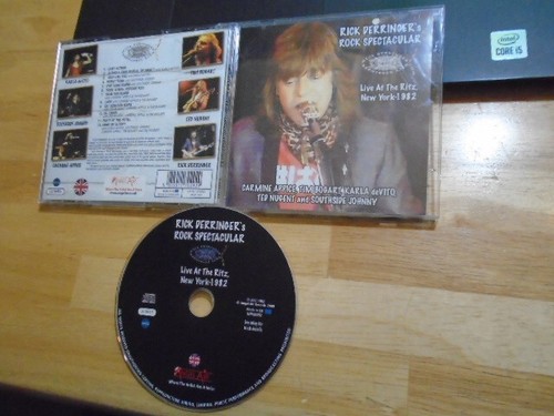 RARE OOP Rick Derringer CD Live at the Ritz 1982 TED NUGENT cactus ...