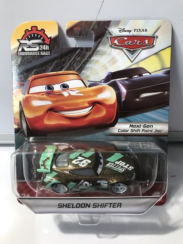 Disney Pixar Cars Sheldon Shifter RS 24h Endurance Race Next-Gen Color ...