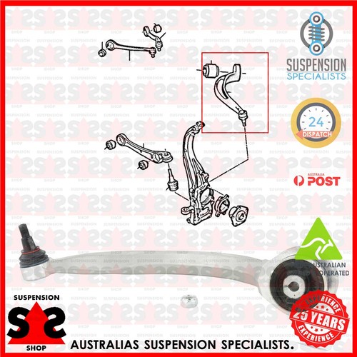 Front Axle Right Control/Trailing Arm, Wheel Suspension Suit AUDI A5 ...