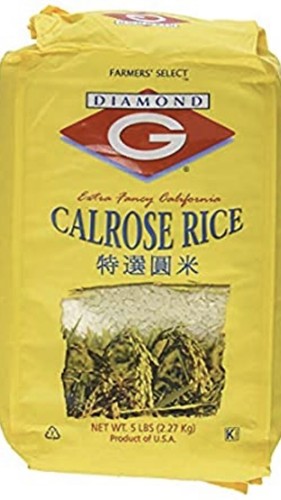 Diamond G Calrose Rice 5 Lb. (LOT Of 6 Bags) | eBay