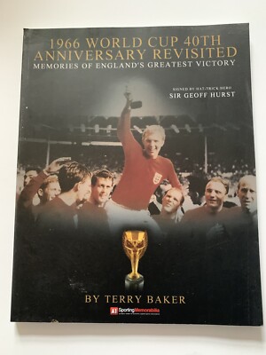 Geoff Hurst Signed in Signed Football Books for sale | eBay