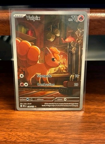 Vulpix 138/132 Illustration Rare Pokemon TCG Mega Evolution NM | eBay