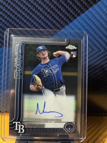2025 Topps Chrome Rookie Autographs - Mason Montgomery (RC) (AU) - #RA ...