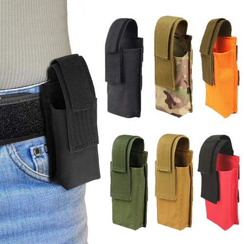 Tactical Molle OC/Mace Spray Holster Pepper Spray Pouch Holder Nylon ...