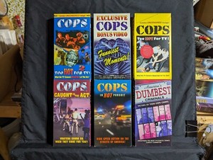 COPS VHS Tapes for sale | eBay