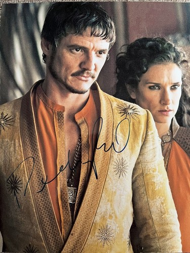 Pedro Pascal autographed Game Of Thrones photo | eBay