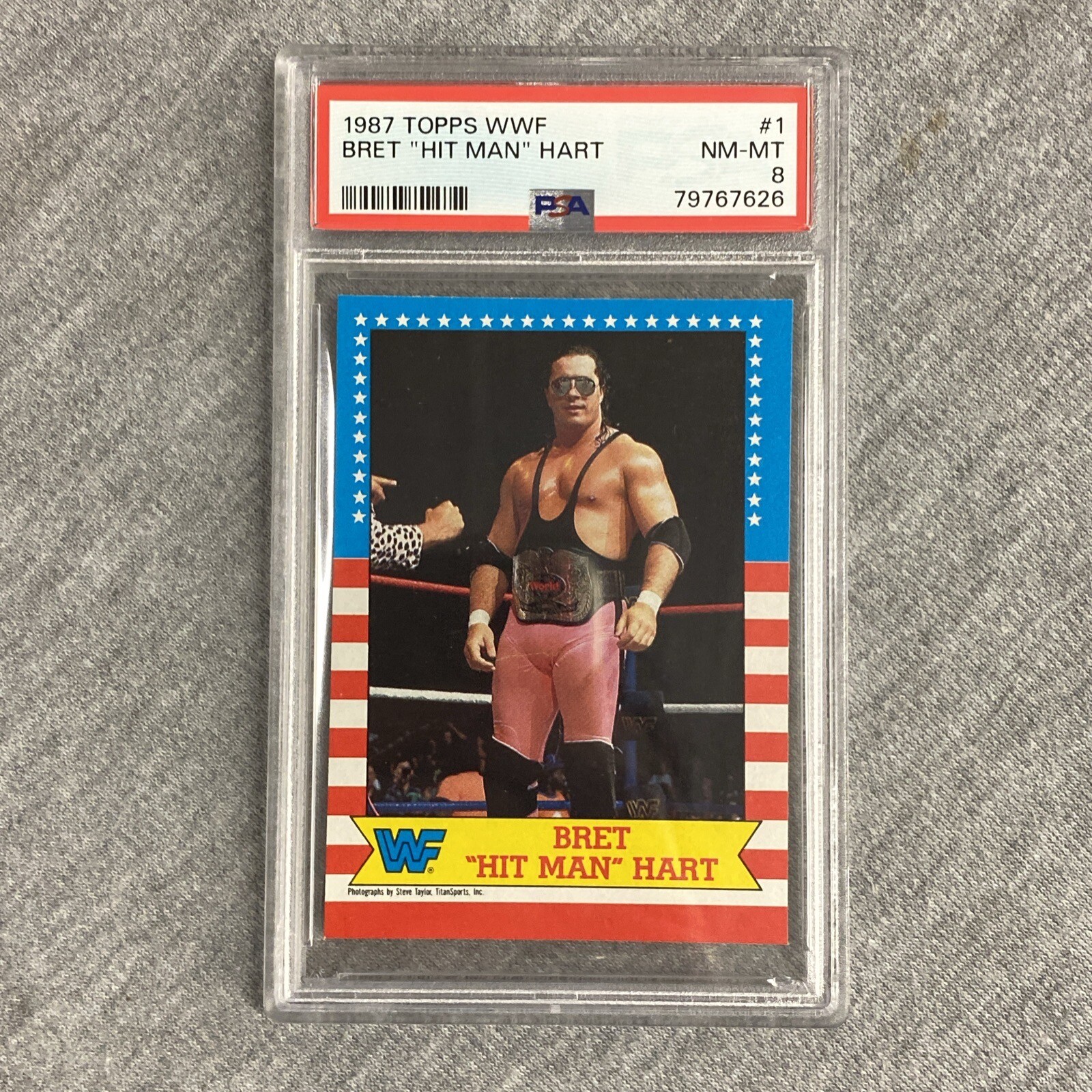 Bret "Hit Man" Hart 1987 Topps WWF Base Price Guide - Sports Card Investor