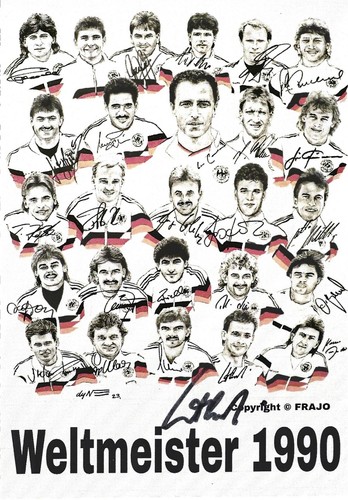 PIERRE LITTBARSKI-DFB-WELTMEISTER-1990-1.FC KÖLN-AUTOGRAMMKARTE | eBay UK