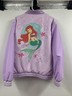 Disney Store Princess The Little Mermaid Ariel Varsity Jacket Girl Size ...