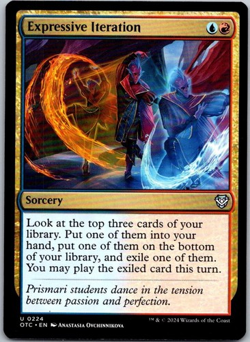 Magic the Gathering Expressive Iteration Outlaws of Thunder Junction ...