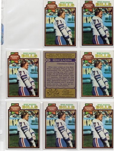 1979 TOPPS 87 MIKE KADISH BILLS | eBay