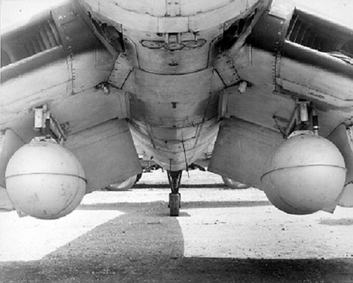 Drop Tanks on a U.S. Marine Corps Vought F4U-1 Corsair WWII 8x10 Photo ...