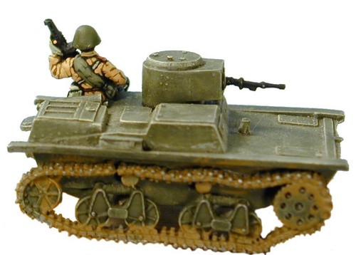 SHQ RV03 1/76 Diecast WWII Russian T38 Amphibious Light Tank | eBay
