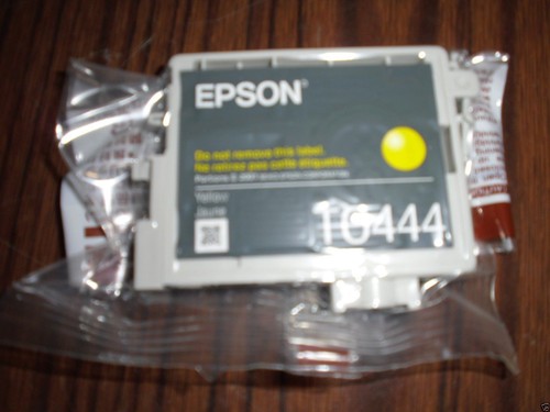 New ! Genuine EpsonC64 C66 CX4600 Yellow Ink Cartridge TO444 C13T044420 ...