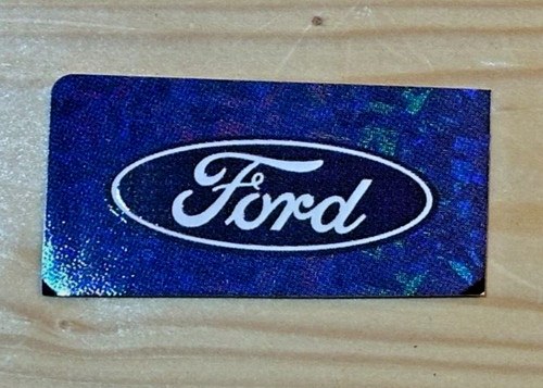 Ford Motor Company, Chroma, Holographic Sticker, High Quality, 2-3/8" X ...