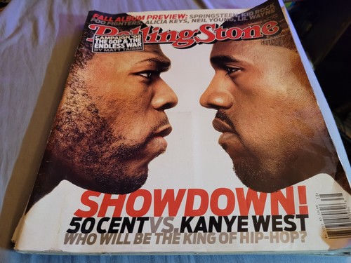 Rolling Stone magazine Kanye West 50 Cent Patti Scialfa Bryan Kocis ...