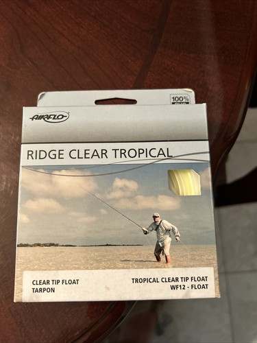 airflo ridge clear tropical clear tip float tarpon wf12-f | eBay