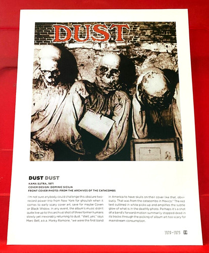 Dust Self-Titled Album Cover Art PICTURE / PRINT 12" x 9" | eBay