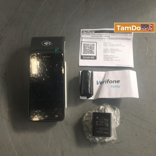 Verifone Trinity T650c Touchscreen Credit Card Terminal for sale online ...