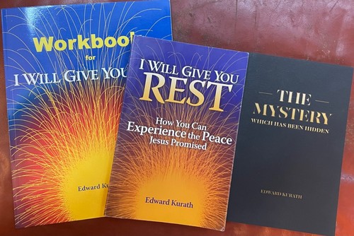 Edward Kurath - Lot of 3 Books: I Will Give You Rest, the Workbook ...