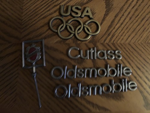 Oldsmobile Cutlass Emblems and Hood Ornament | eBay