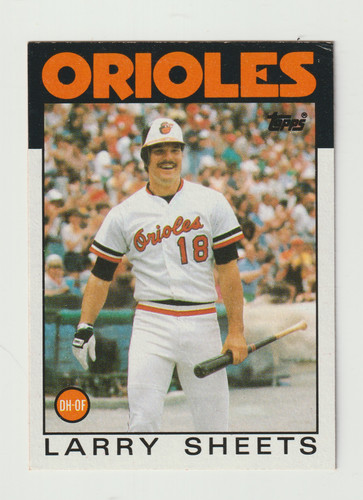 1986 Topps #147 - LARRY SHEETS | eBay