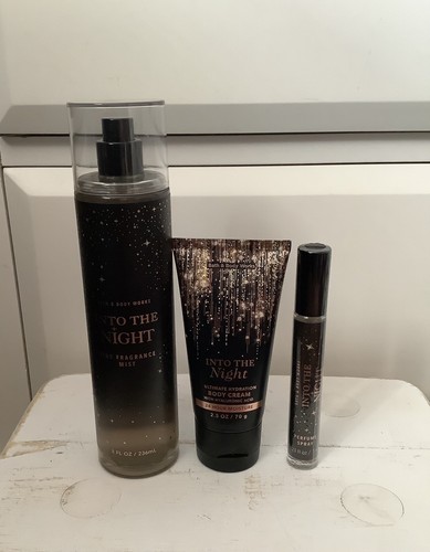 Bath & Body Works INTO THE NIGHT Body Cream, Perfume Spray, Fragrance ...