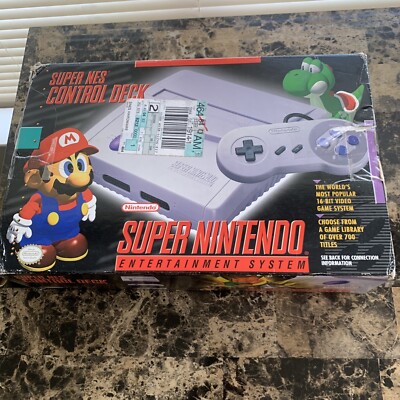 Super Nintendo Console Box for sale | eBay