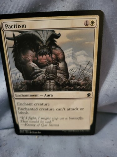 Pacifism Magic The Gathering Dragons Of Tarkir Card Light Play X1 | eBay