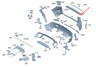 NEW MERCEDES-BENZ GLA H247 REAR BUMPER CENTER LOWER COVER A2478853204 ...
