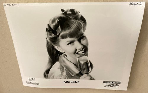 Kim Lenz Press Photo 8x10”. Hightone Records. | eBay