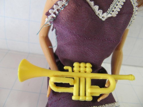 vtg Ken/Barbie Doll YELLOW TRUMPET 1:6 SCALE-The Sensations Jukebox ...