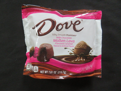 Dove Promises Milk Chocolate Molten Lava Caramel Candy 7.61 oz - Pack ...