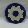 Military Patch Badge 8th Service Command Army White Back Color Border ...