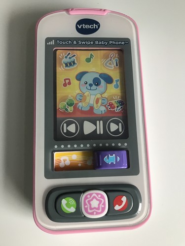 Vtech Touch And Swipe Baby Phone Toy Cell (Pink) | eBay