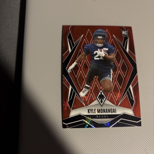 2025 Panini Phoenix Winter- Red Winter Kyle Monangai Rookie /399 Bears ...