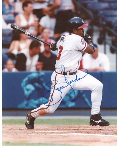 BRIAN JORDAN ATLANTA BRAVES SIGNED AUTOGRAPHED 8X10 PHOTO W/ COA | eBay