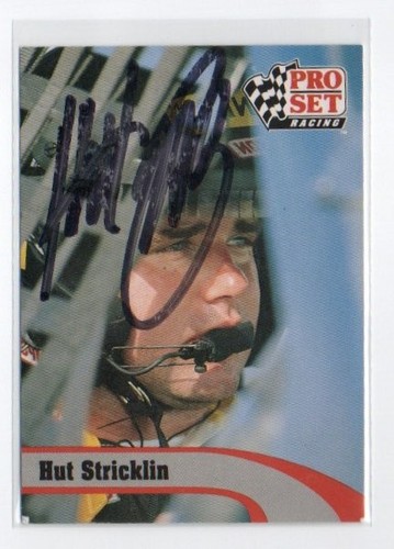 HUT STRICKLIN NASCAR 1994 FINISH LINE RACING IP/TTM AUTOGRAPH AUTO | eBay
