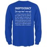 Ineptocracy Definition Royal Mens Blue Adult Mens T-Shirt | eBay